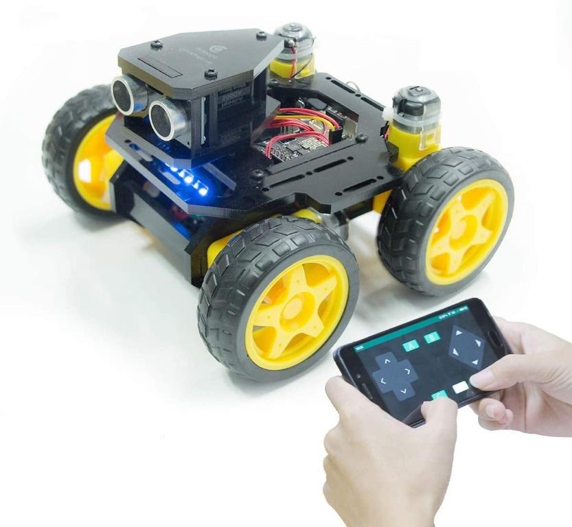 Sg Stock Adeept Awr A 4wd Smart Wifi Robot Car Kit Compatible With Arduino Uno R3 Line
