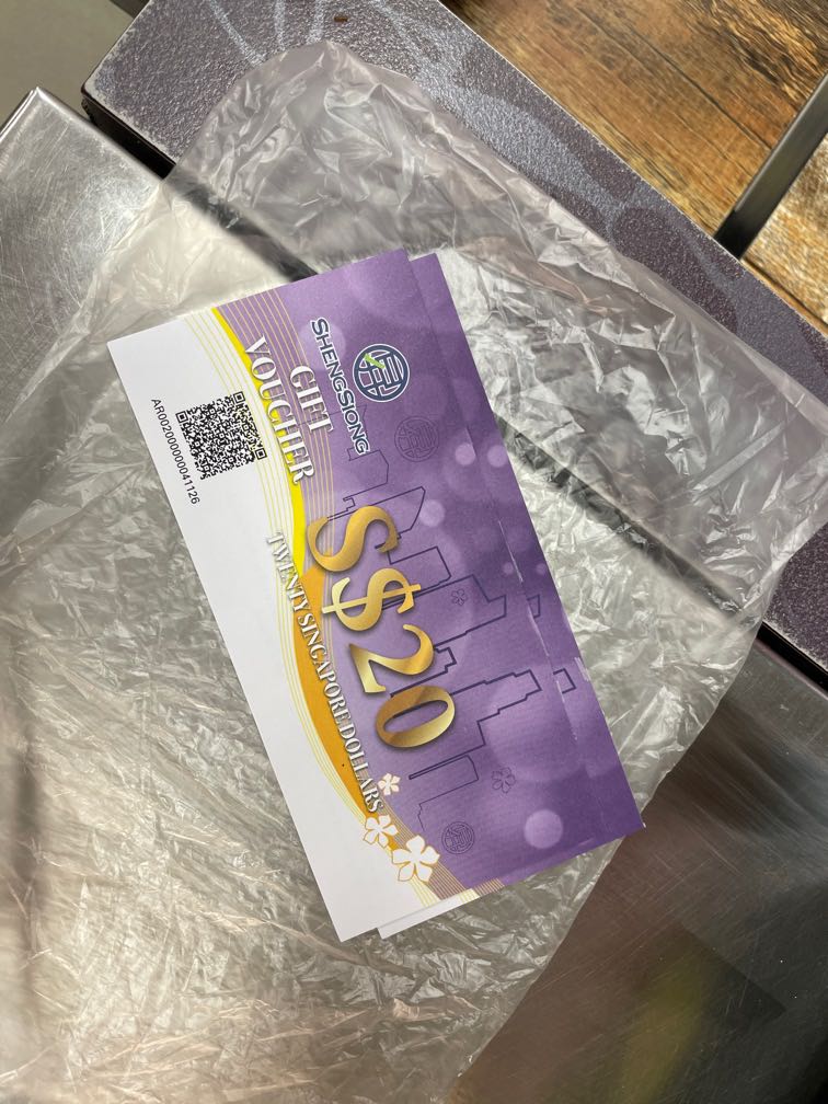 Sheng Xiong vouchers, Everything Else on Carousell