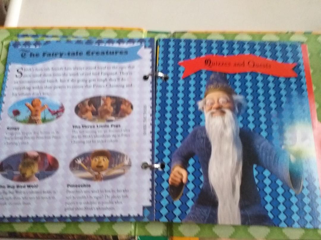 Shrek the Third filofax diary file, Hobbies & Toys, Books & Magazines ...