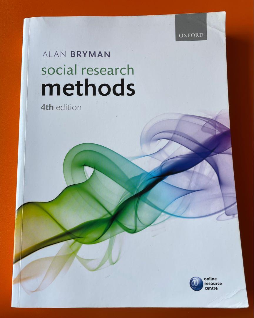 Social Research Methods by Alan Bryman 4th edition, Hobbies & Toys ...