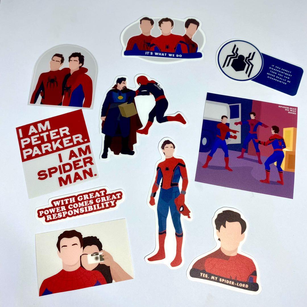 Spider-man Sticker Pack, Hobbies & Toys, Stationary & Craft, Stationery ...