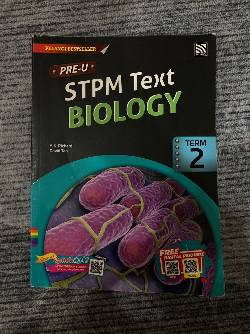 STPM BIOLOGY TEXTBOOK (SEM 2), Hobbies & Toys, Books & Magazines ...