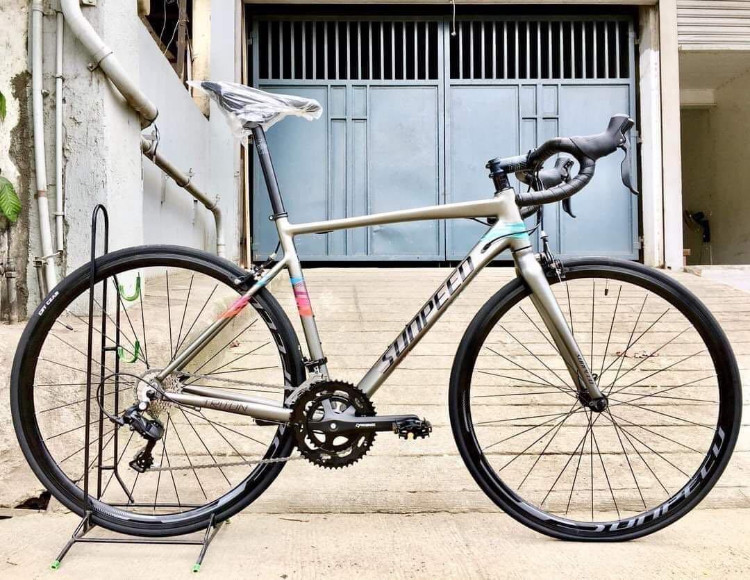 Sunpeed Triton STI Cassette type Roadbike, Sports Equipment, Bicycles ...