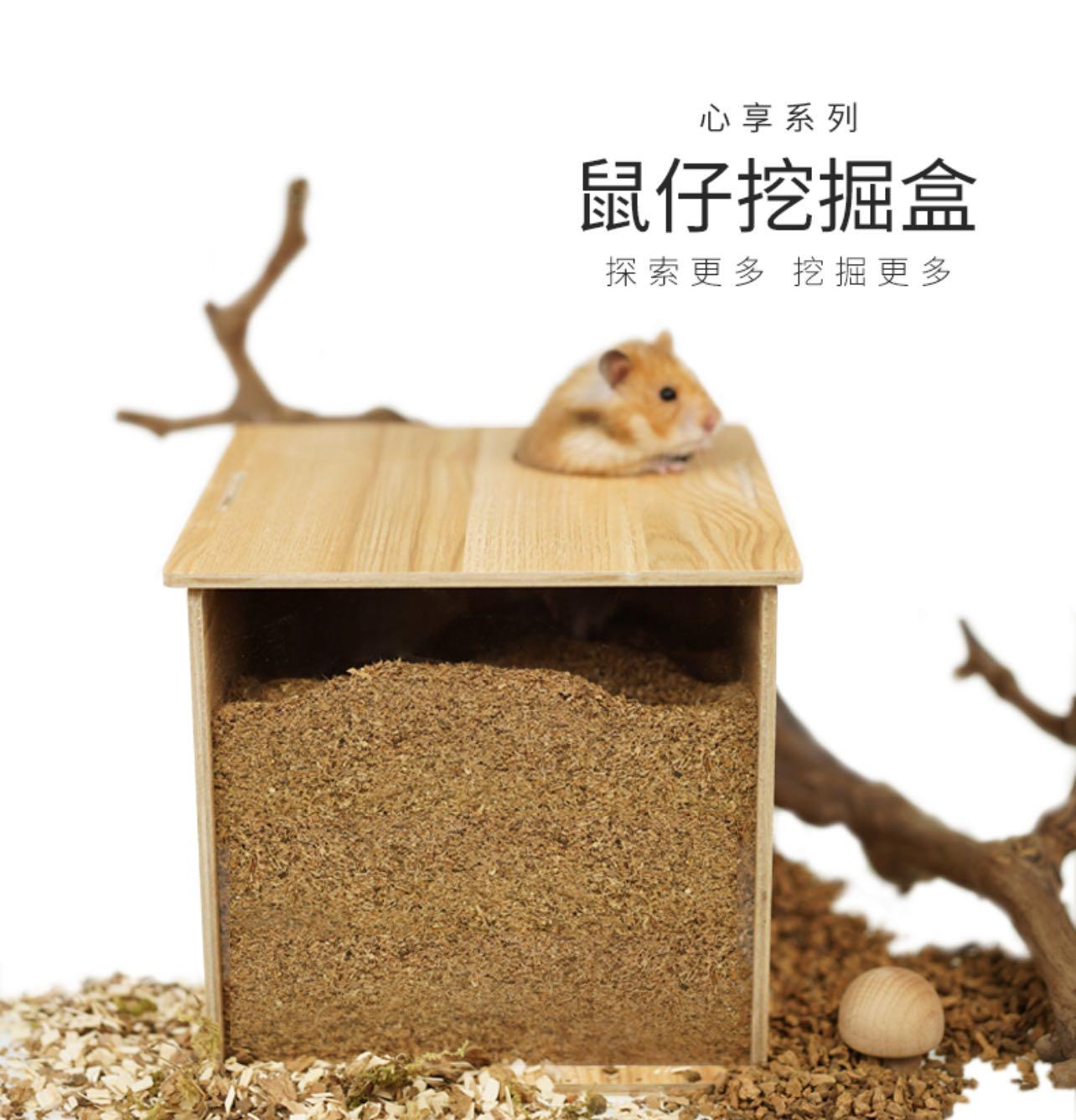 Sweet Sugar Burrow Box Syrian, Pet Supplies, Homes & Other Pet ...