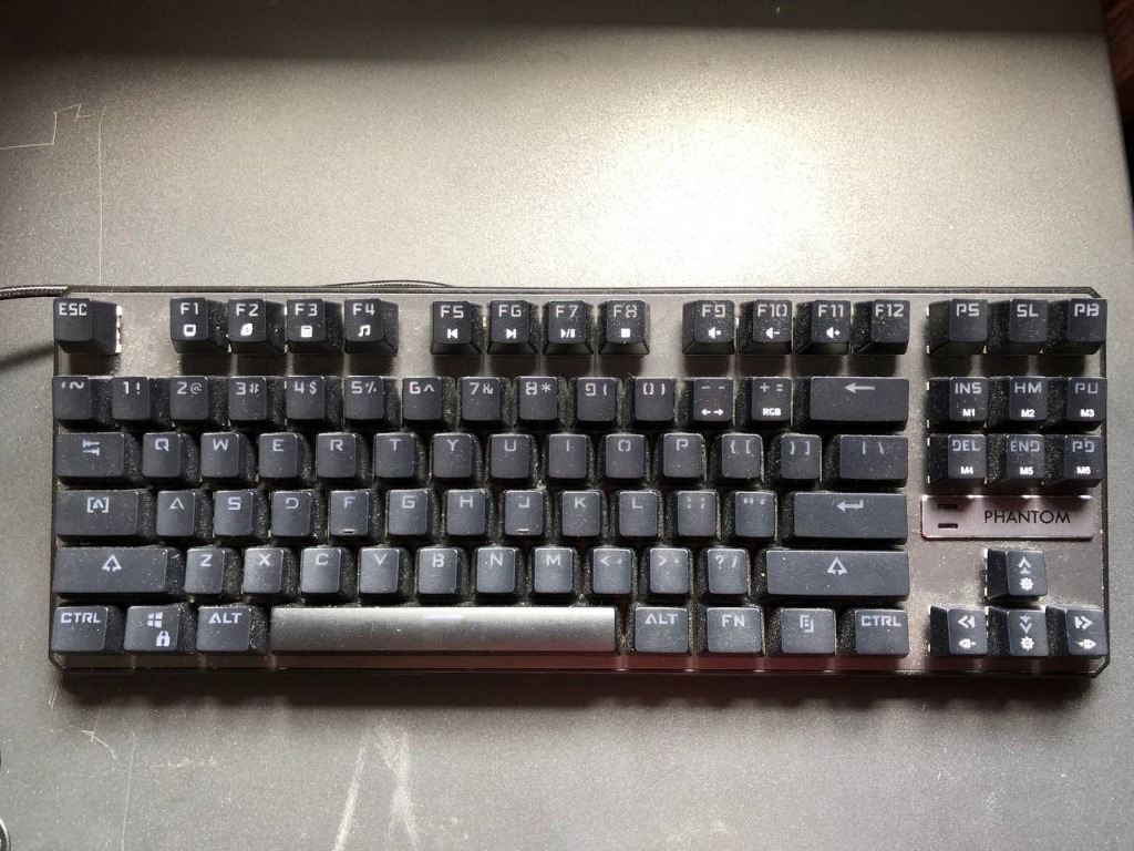 Tecware Phantom 87 Key RGB Mechanical Gaming Keyboard, Computers & Tech ...