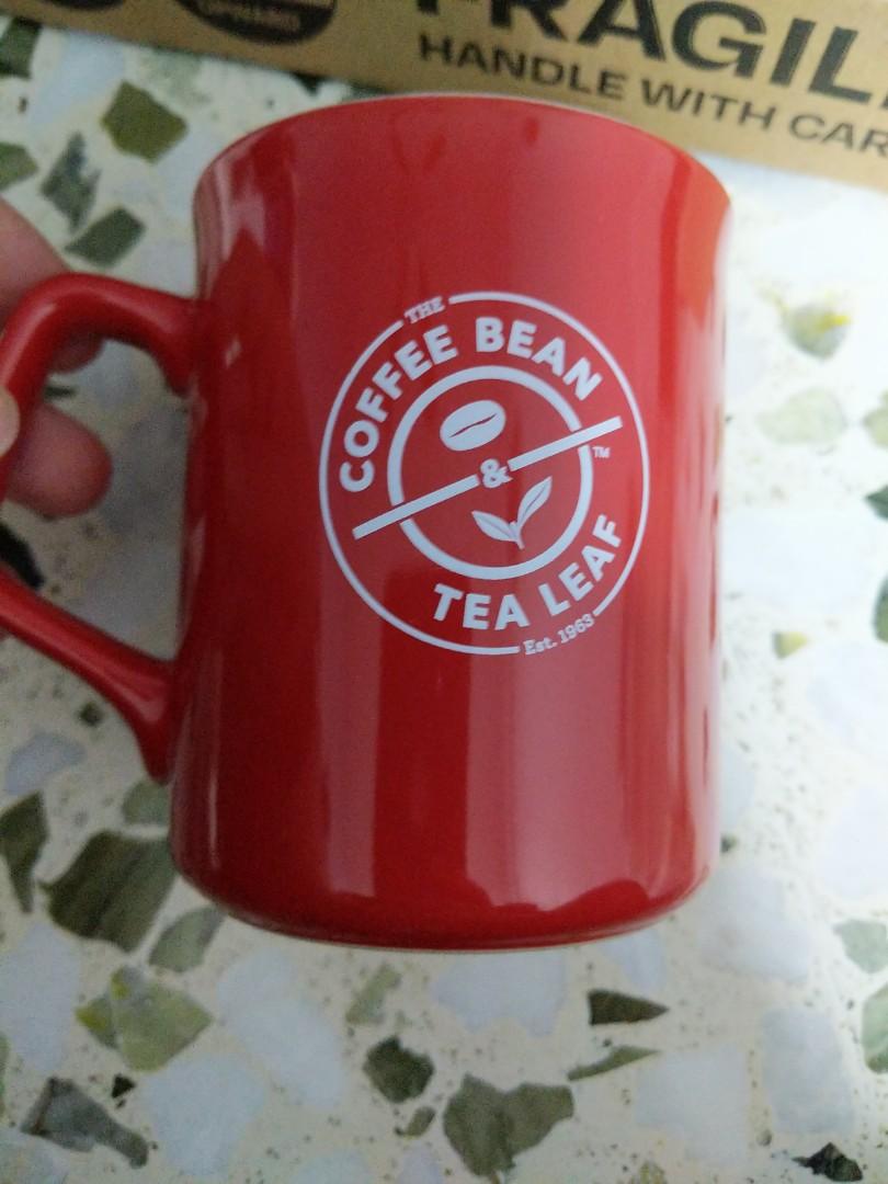 The coffee bean and tea leaf little red cup, Furniture & Home Living ...