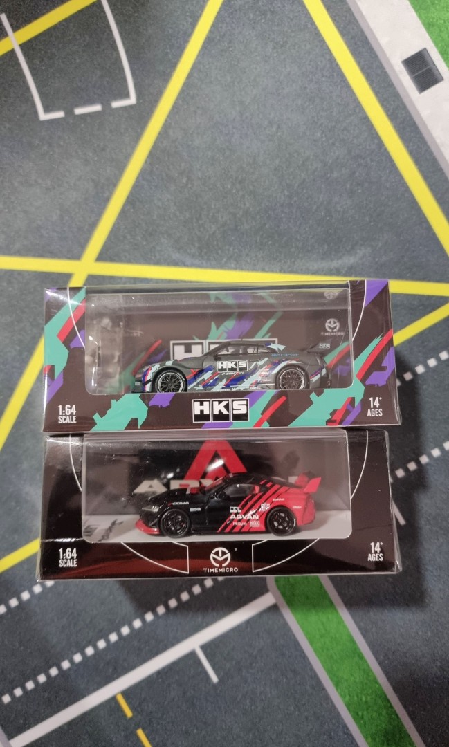 Time micro HKS and Advan, Hobbies & Toys, Toys & Games on Carousell