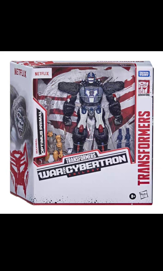 Transformers WFC Trilogy Netflix Maximal Optimus Primal, Hobbies & Toys ...