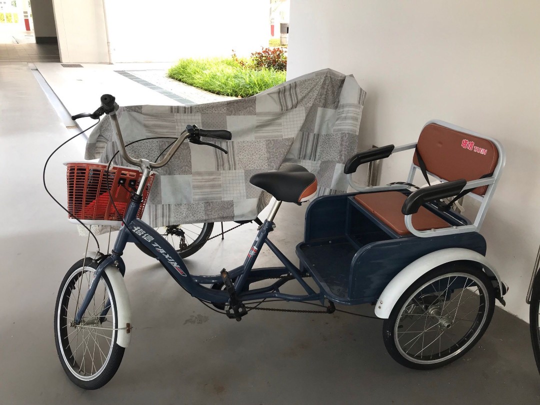 Tricycle for ferrying kids, Sports Equipment, Bicycles & Parts ...