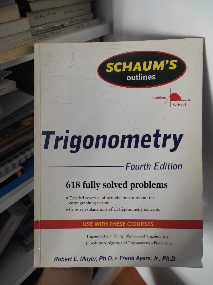 Trigonometry fourth edition, Hobbies & Toys, Books & Magazines ...