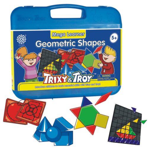 Trixy & Troy Mega Learner Set - Geometric Shapes and Number Operations ...