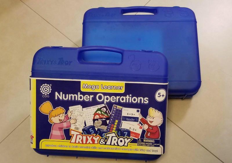 Trixy & Troy Mega Learner Set - Geometric Shapes and Number Operations ...