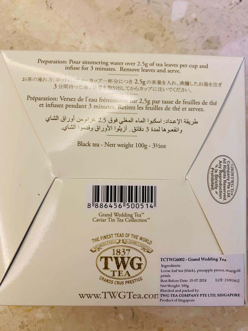 TWG grand wedding tea, Food & Drinks, Other Food & Drinks on Carousell