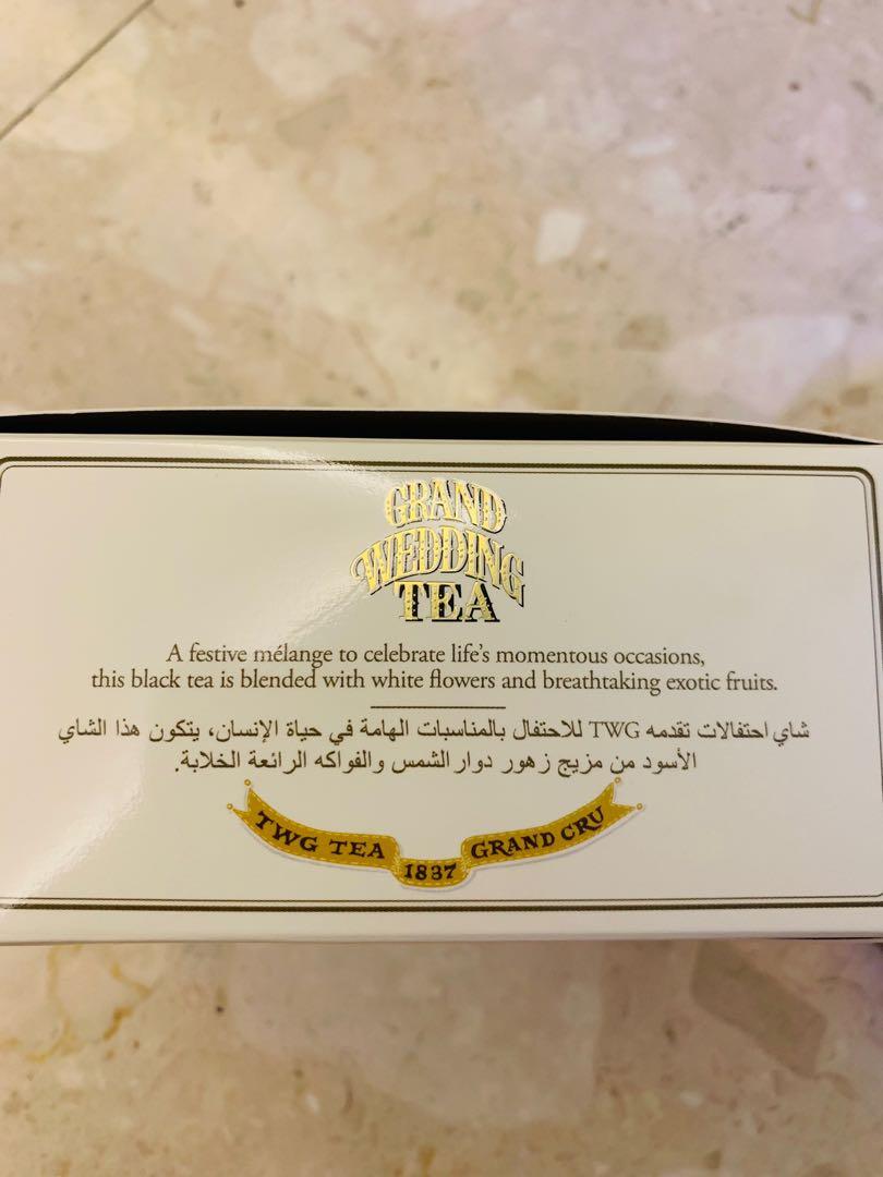 TWG grand wedding tea, Food & Drinks, Other Food & Drinks on Carousell