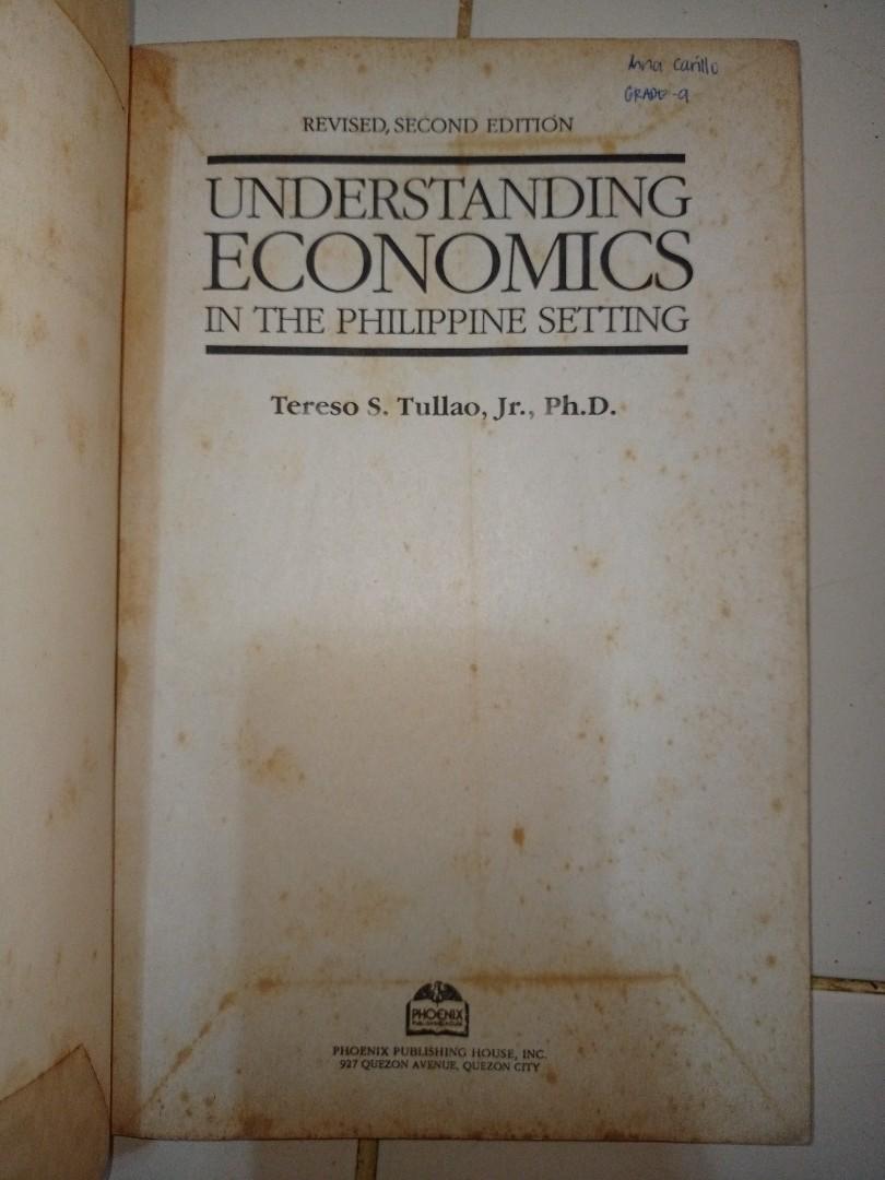 Understanding Economics in the Philippine Setting, Hobbies & Toys ...