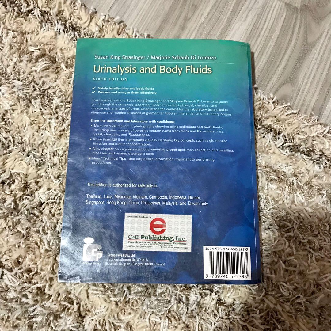 Urinalysis and Body Fluids 6th Edition by Susan King Strasinger ...