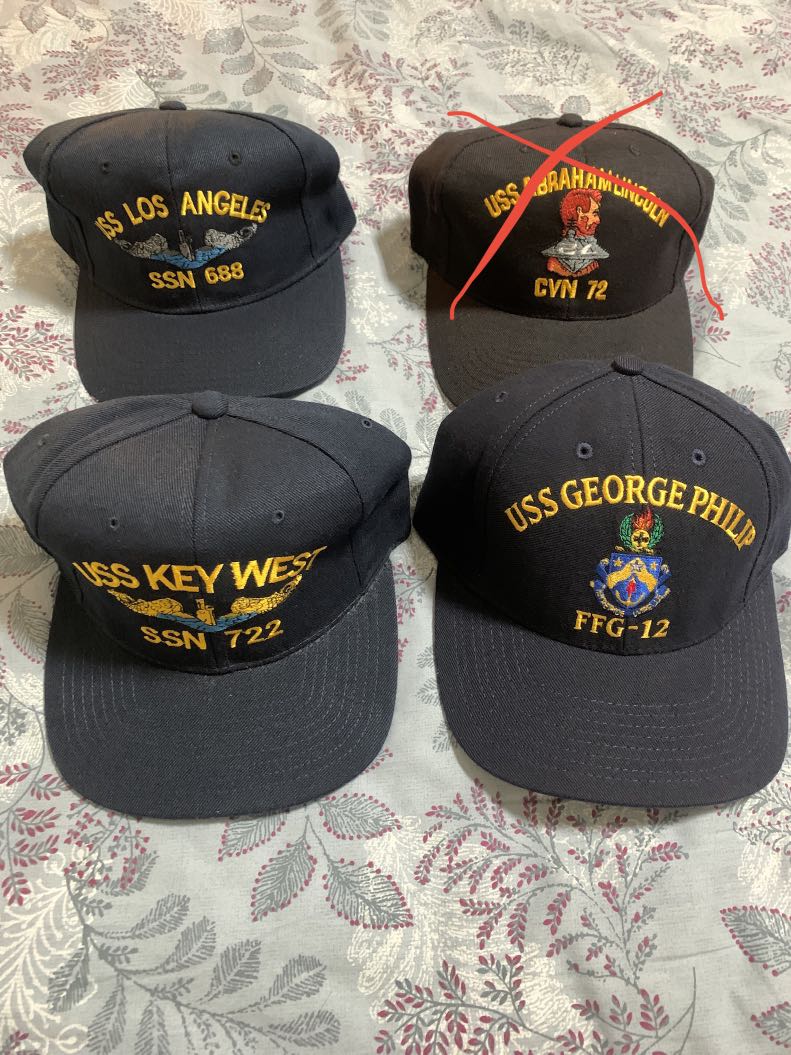 US Navy Ball Caps (Last 7 caps!!), Men's Fashion, Watches & Accessories ...