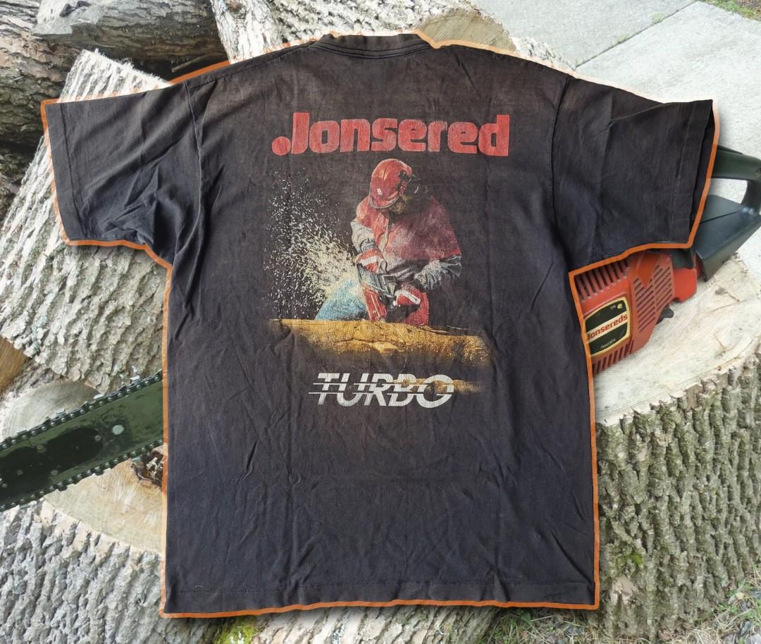 Vintage Jonsered Turbo Chainsaw Tee, Men's Fashion, Tops & Sets ...