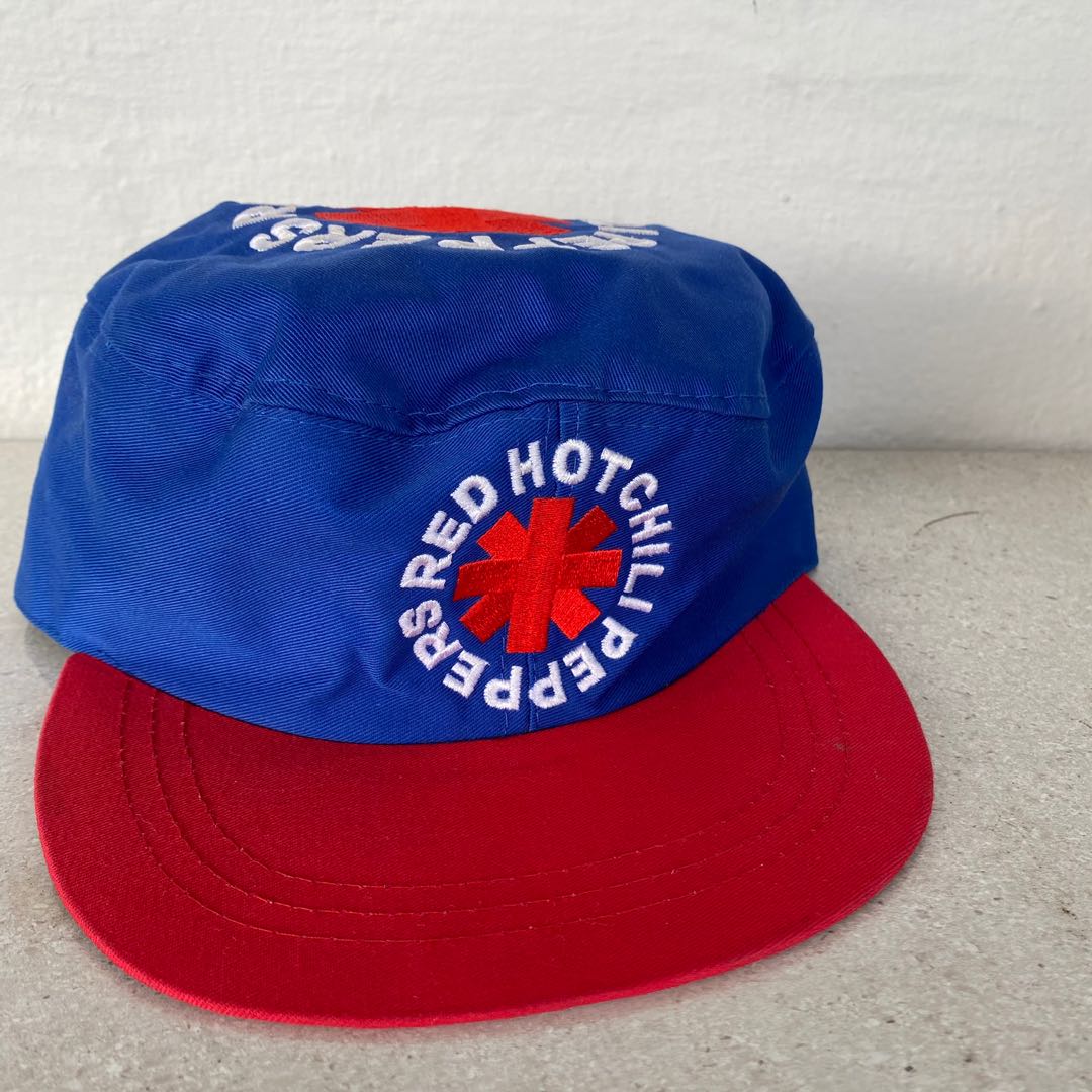Vintage Red Hot Chilli Peppers Embroidered Jockey Cap, Men's Fashion ...