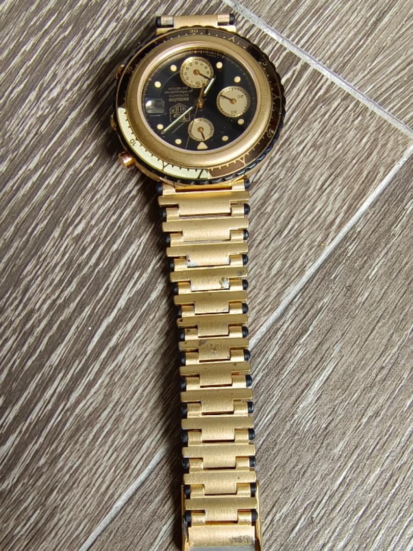 Vintage Tag Heuer Executive 40mm Automatic Chronograph Watch, Luxury ...