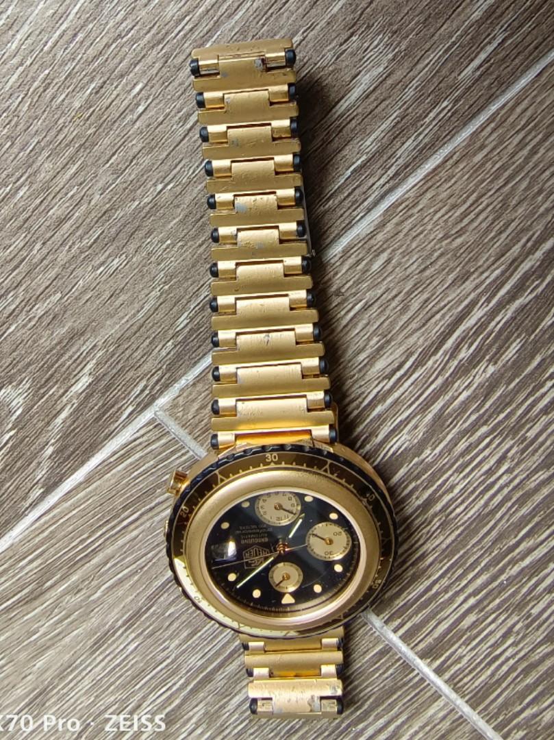 Vintage Tag Heuer Executive 40mm Automatic Chronograph Watch, Luxury ...