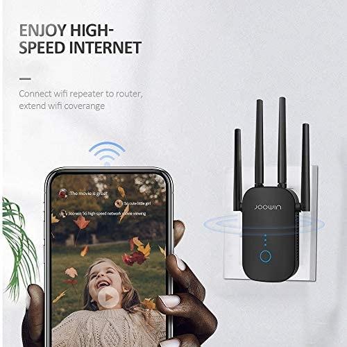 WiFi Extender, JOOWIN 1200Mbps WiFi Range Extender Wireless Repeater 2. ...