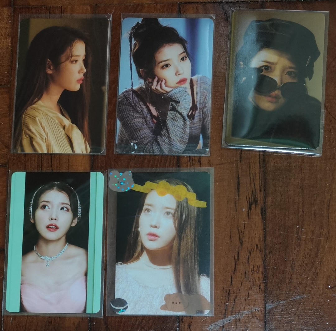 WTS IU Official Celebrity photocards, Hobbies & Toys, Memorabilia ...