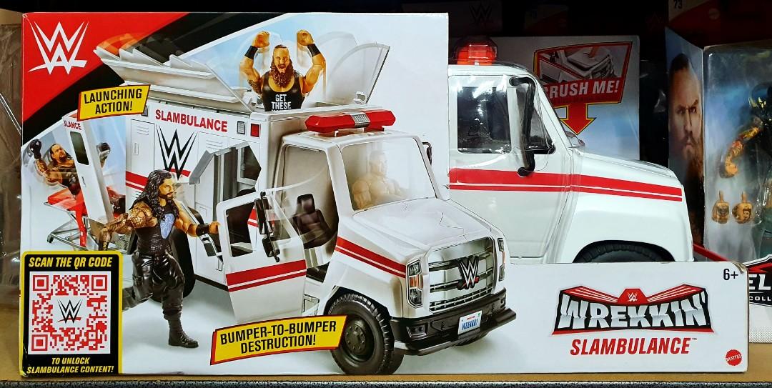 WWE SLAMBULANCE, Hobbies & Toys, Toys & Games on Carousell