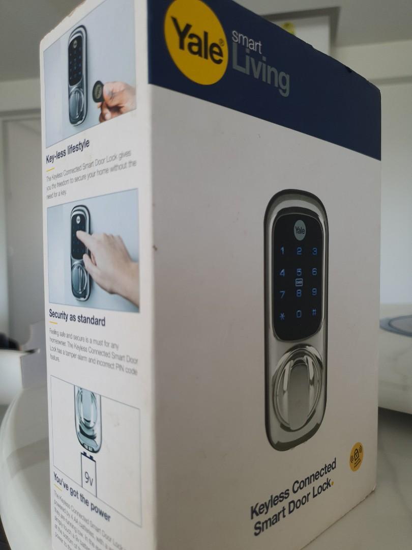 Yale UK Smart Lock Night Latch, Furniture & Home Living, Security ...