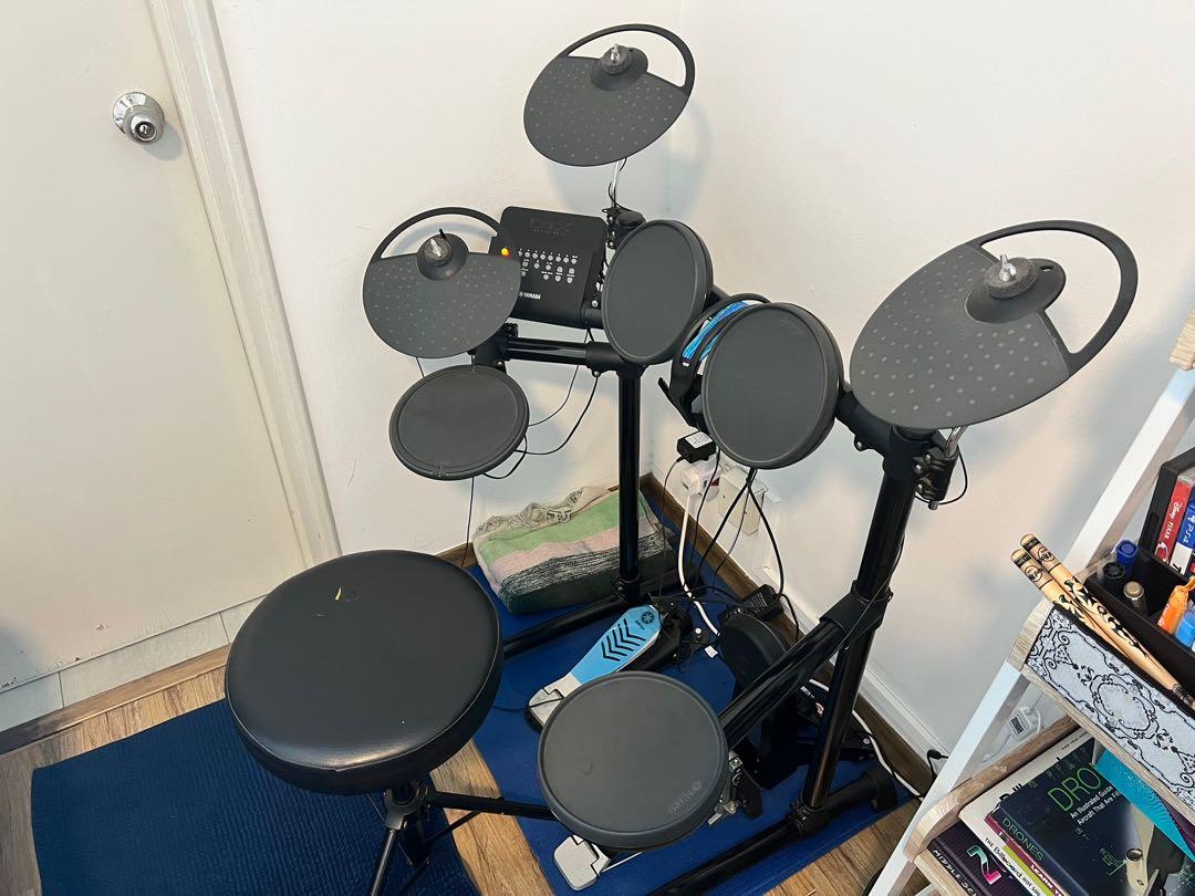 Yamaha DTX450k drum set with stool, Hobbies & Toys, Music & Media ...