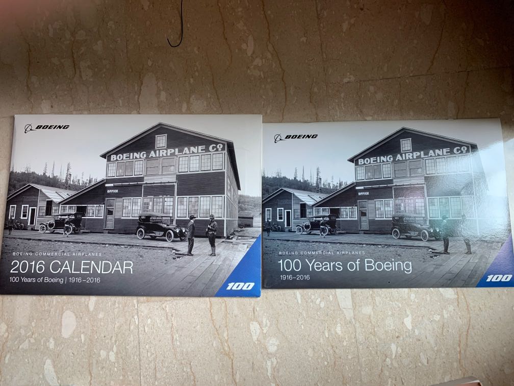 100 years of Boeing collector calendar, Hobbies & Toys, Stationery ...
