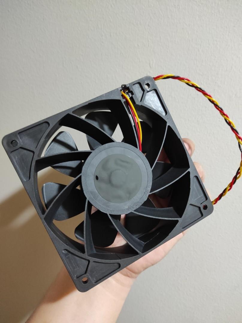12038 Fan 120mm Fan 8000rpm High Output Mining Fan Server PWM 4 pin ...