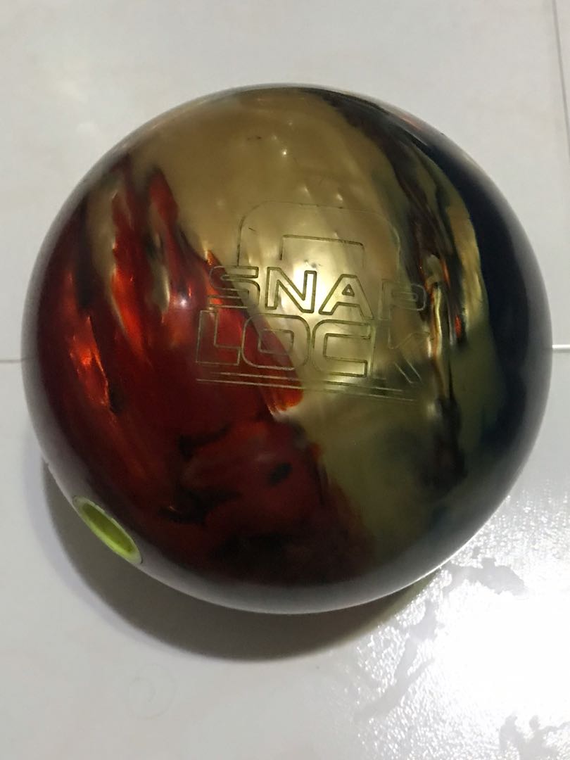 14lbs Storm Snap Lock Reactive Ball RH drill, Sports Equipment, Sports ...