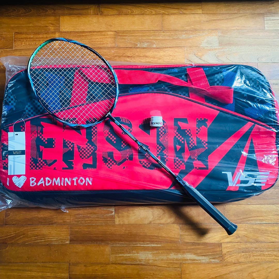 [Bundle] Brand New Maxbolt Nezer X19 Badminton Racket + Venson Sport 9 ...