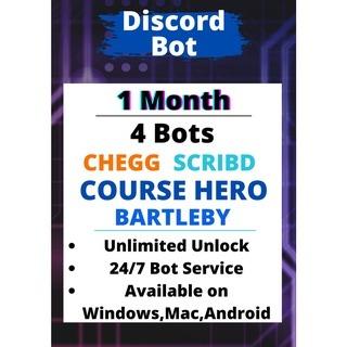 [ All In One ] Chegg + Course Hero + Bartleby + Scribd Unlock [ 24/7 ...