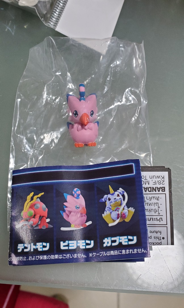 全新 Bandai 數碼暴龍 扭蛋公仔玩具 數碼寶貝 Digimon Toy Figure 比丘獸, 興趣及遊戲, 玩具 & 遊戲類 ...