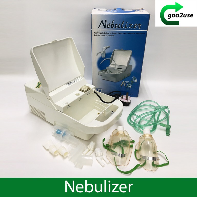 3A Piston-Type Nebulizer for Aerosol Therapy, Health & Nutrition ...