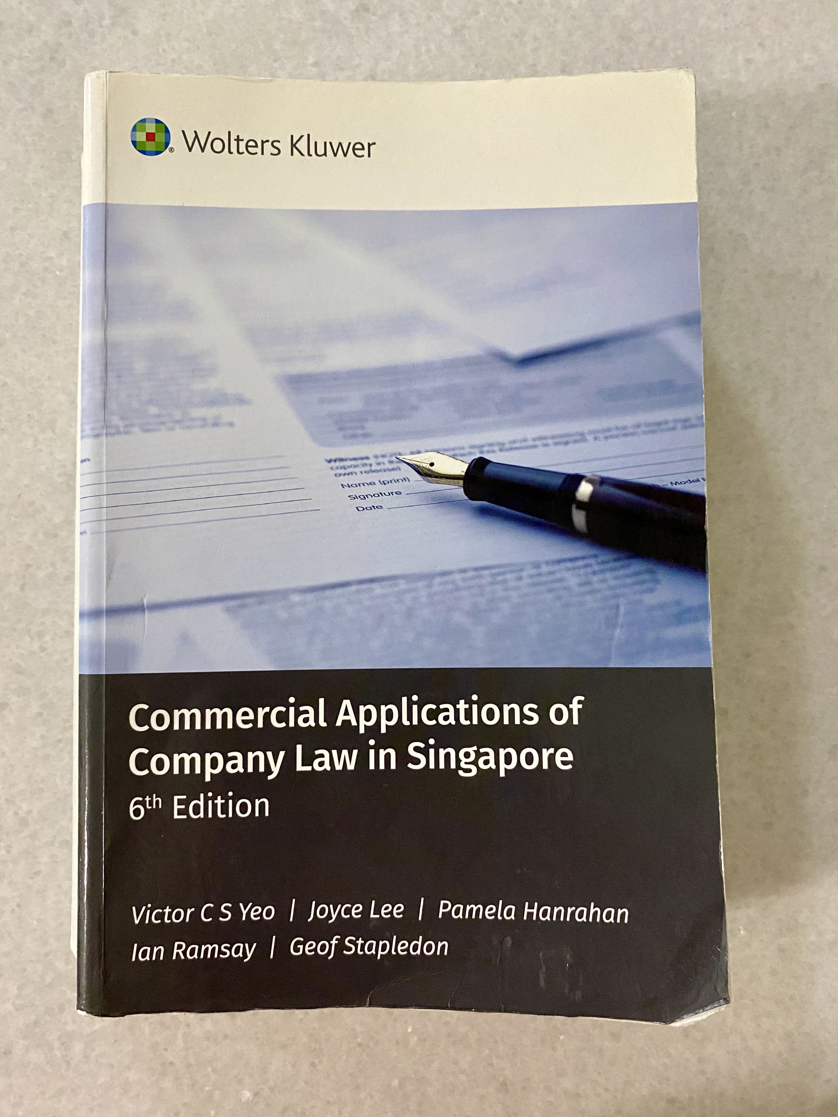 AC2302 Company Law Textbook (6th edition), Hobbies & Toys, Books ...