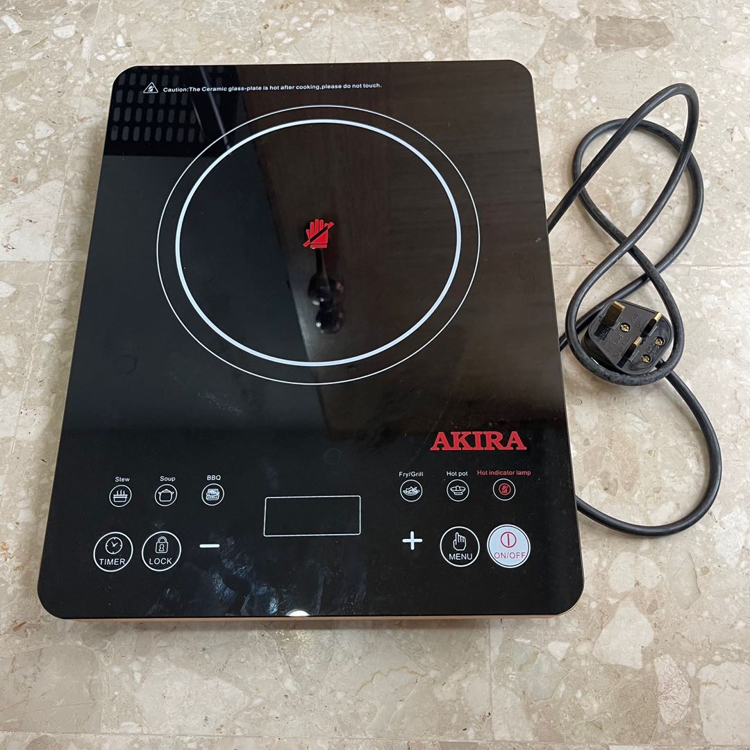 Akira ceramic cooker Model IC-888C, Furniture & Home Living ...