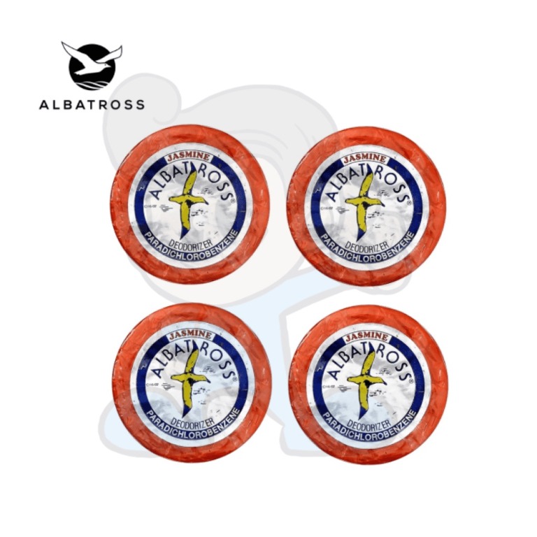 Albatross Bathroom Deodorizer Jasmine (4 x 100g), Furniture & Home ...