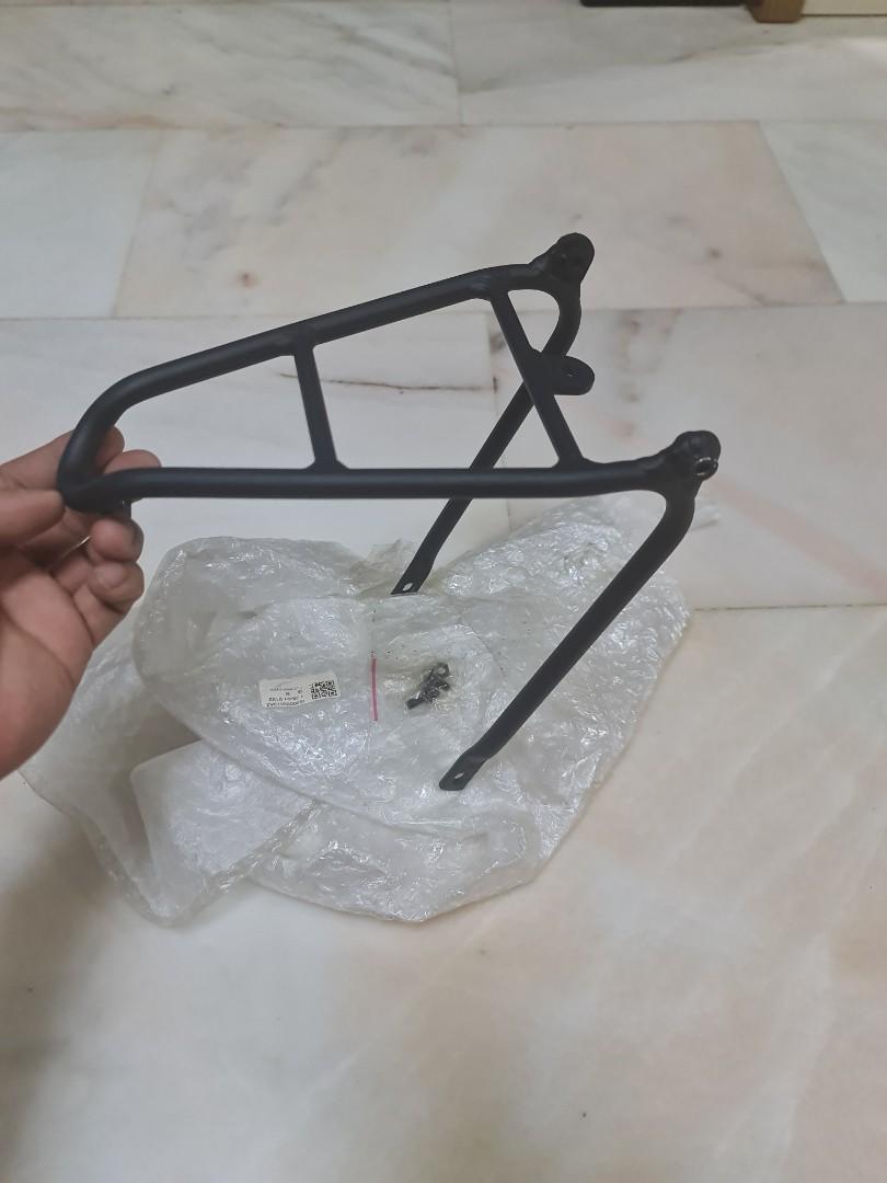 Aluminium rear rack for brompton, Sports Equipment, Bicycles & Parts ...