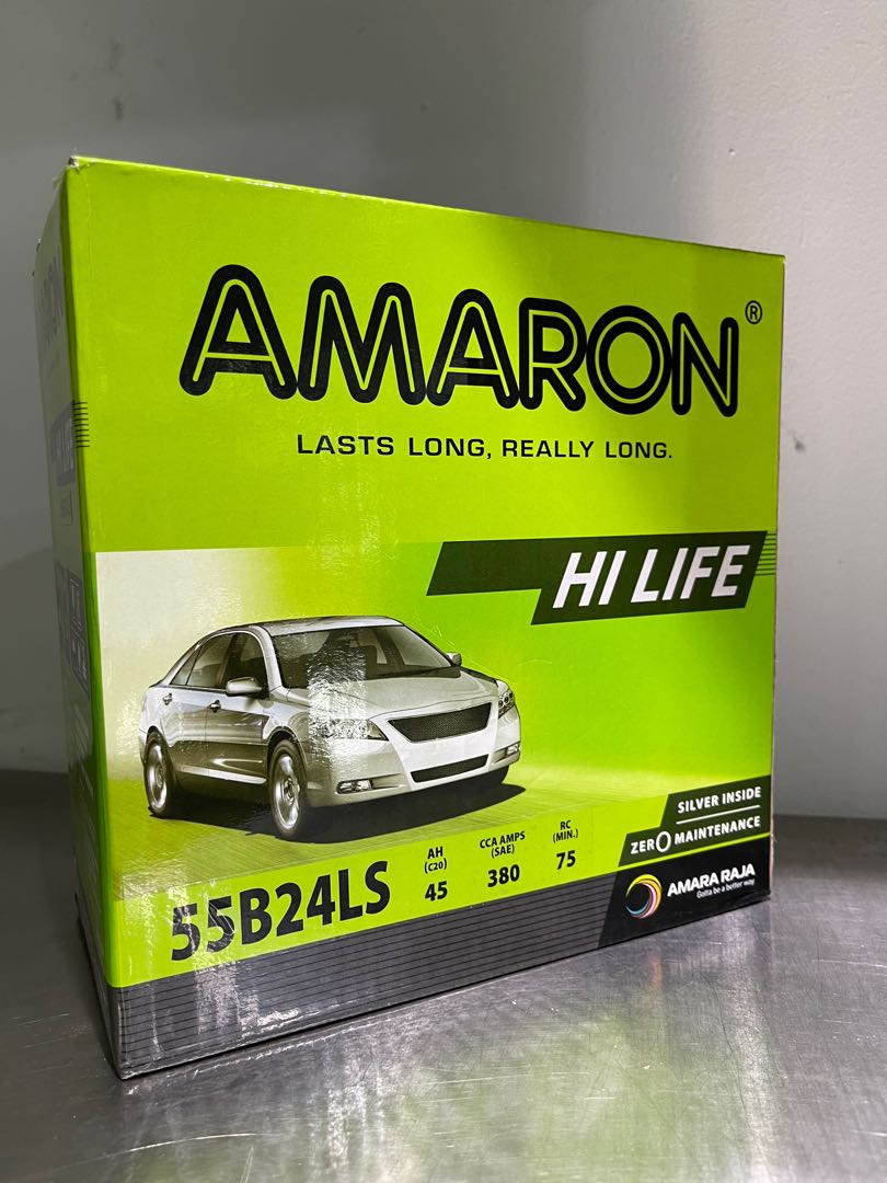 Amaron Hi-Life 55B24L/LS/R, Car Accessories, Accessories on Carousell