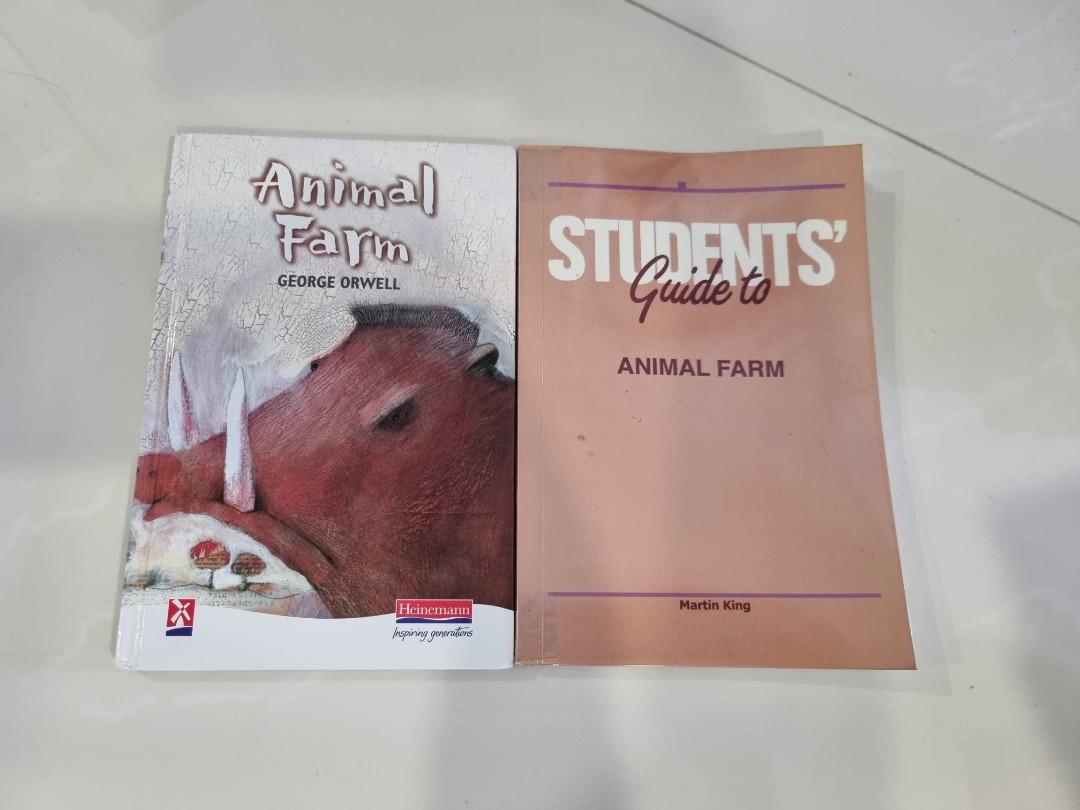 Animal Farm text and students guide, Hobbies & Toys, Books & Magazines ...