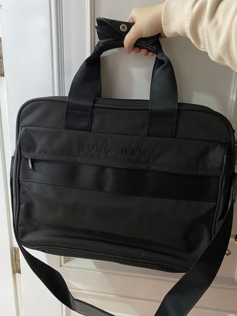 AUTHENTIC Longchamp Document / Laptop Bag, Luxury, Bags & Wallets on ...
