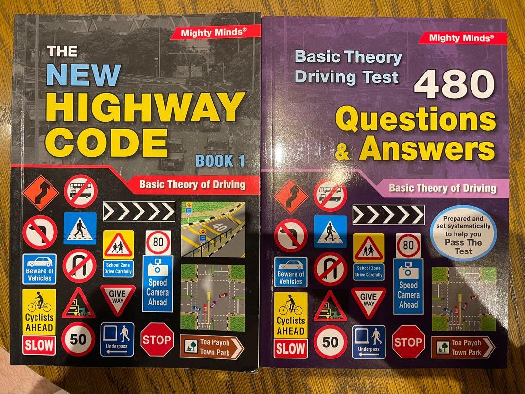 Basic Theory Test - “The New Highway Code Book 1” + “480 Questions ...