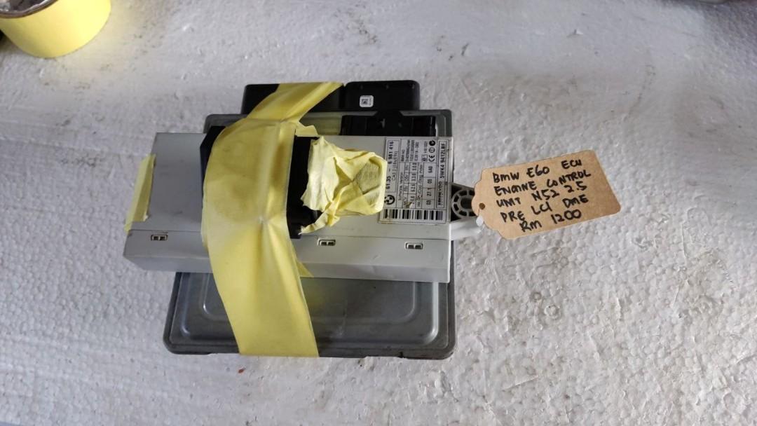 Bmw E60 525i 5 series ecu set N52 2.5 pre lci key + cas + ecu, Auto ...