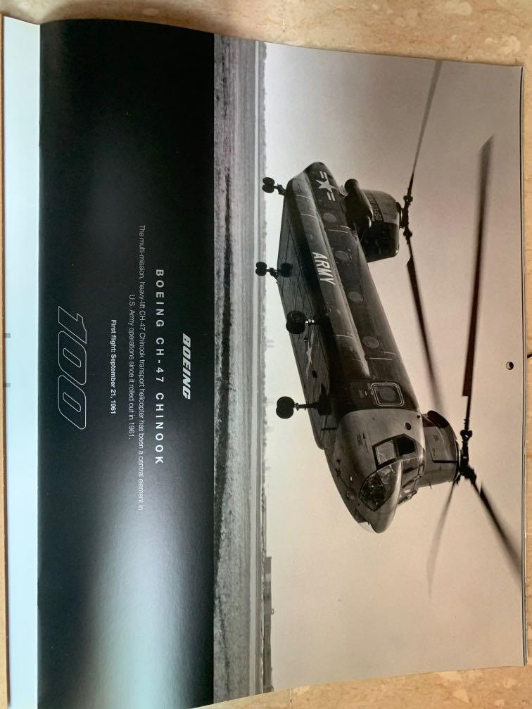 Boeing 100 years Calendar, Hobbies & Toys, Stationery & Craft, Other ...