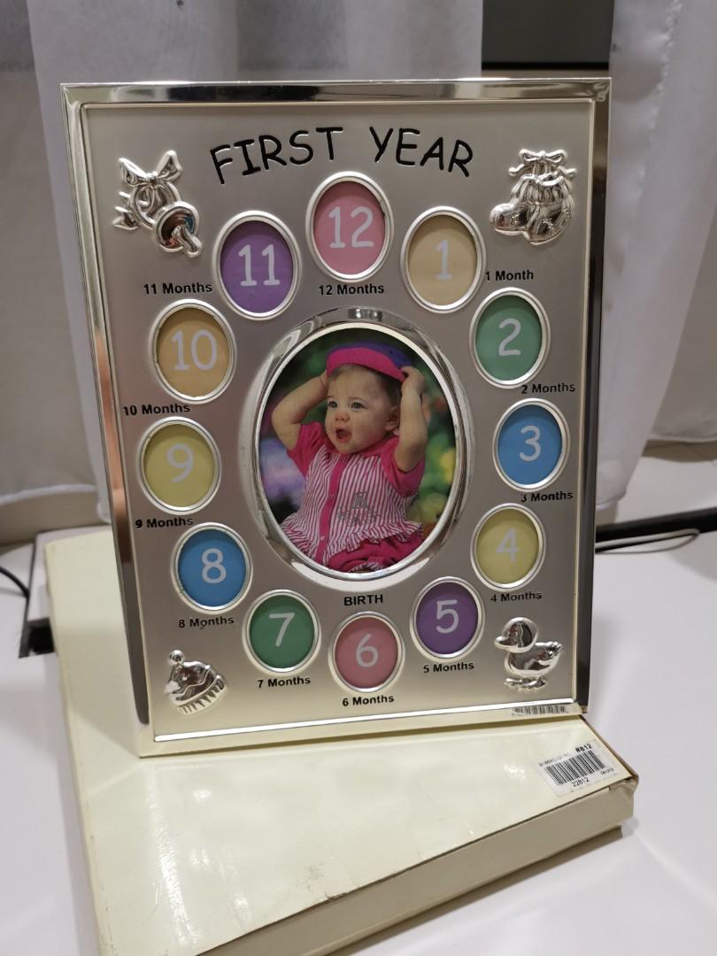 Brand new First Year photo frame, Furniture & Home Living, Home Decor ...