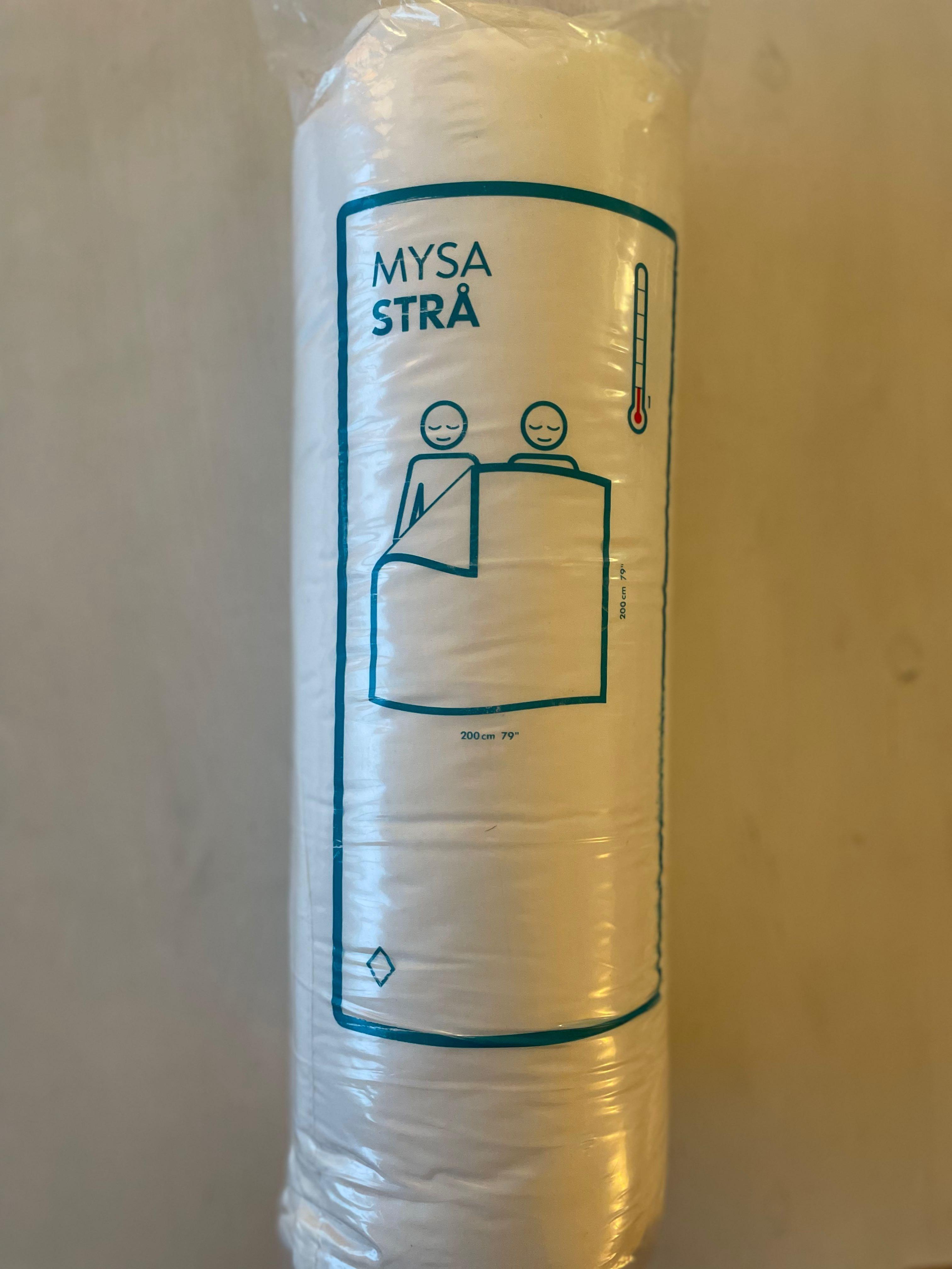 Brand New Ikea Blanket Mysa Stra, Furniture & Home Living, Bedding ...