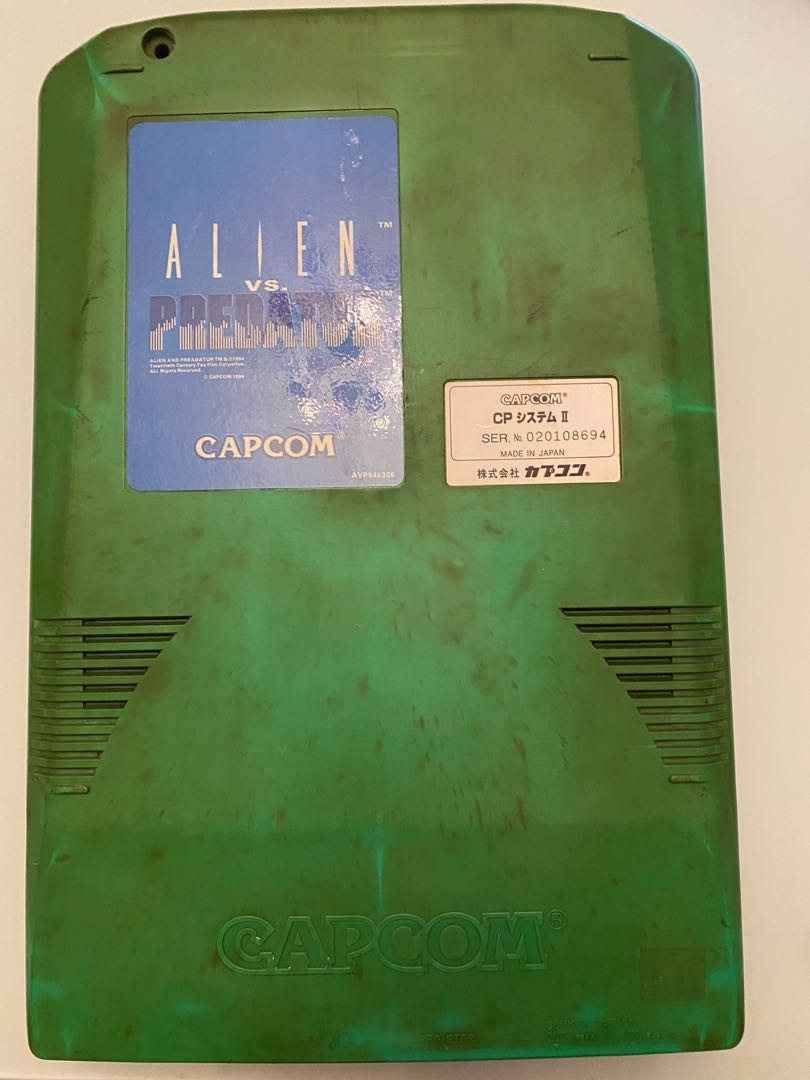 Capcom CP System II 街機 基板 異形大戰鐵血戰士 alien vs predator, 電子遊戲, 電子遊戲, 其他 ...